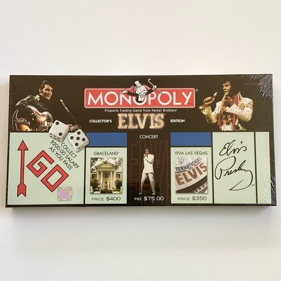 Games | Elvis Presley Monopoly Game | Poshmark